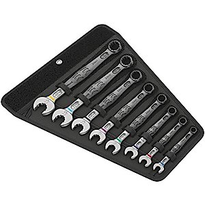 Wera 05020241001 6003 Joker 8 Imperial Set 1 Combination Wrench Set, Imperial, 8 Pieces