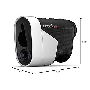 Garmin Approach Z82, Golf GPS Laser Range Finder, Accuracy Within 10” of The Flag, 2-D Course Overlays (Renewed), White