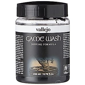 Vallejo Black Wash 200ml Paint