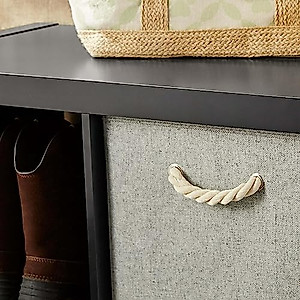 XYZTech 3-Cube Storage Organizer Shelf Standing Display Shelves 3-Tier Open Style Bookcase Cubby Bookcase Horizontal & Vertical Bookshelf, 16.42" x 15.35" x 43.35" (Style 4)