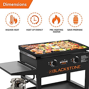 Wind Guards for Blackstone 28 Inch Griddle, Magnetic Blackstone Griddle Grill Accessories Fit with Side Shelf, Hood and Rear Grease Cup, Heat Shield for Side Table,Hold Heat, Save Gas and No Dropping