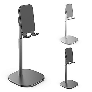 SunshineFace Adjustable Aluminum Alloy Desktop Tablet Stand Phone Holder for Remote Teaching Live Streaming