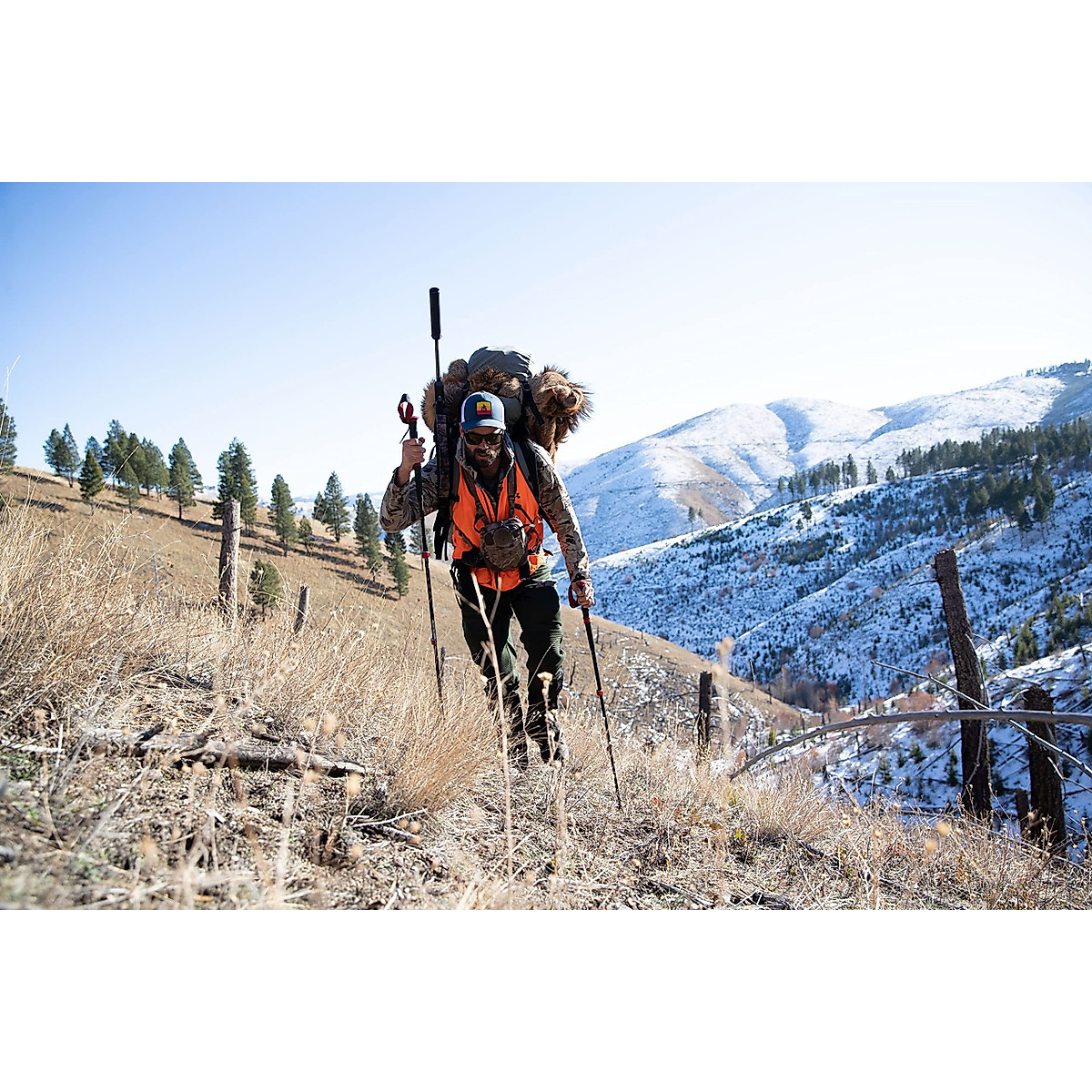 Gerber Gear Downwind Caper - Fixed Blade Knife with Sheath for Hunting Gear - Black