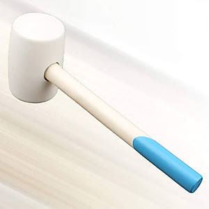 Wooden Handle Rubber Hammer Rubber Mallet Kids Hammer Toys Small Hammer for Child Kids Playing