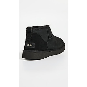 UGG Men&#039;s Classic Ultra Mini Boot, Black, 9