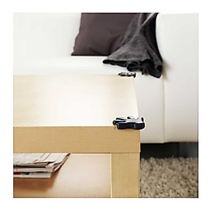 IKEA PATRULL Corner bumper/Corner Protector/Corner Guard Cushion 16 pack (Black)