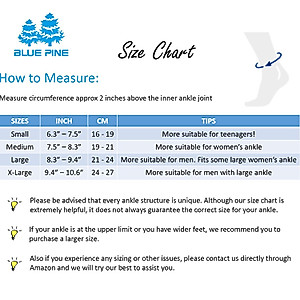 Ankle Brace, for Running, Arthritis, Pain Relief, Sprains, Sports Injuries and Recovery, Adjustable Breathable Nylon Material Sleeve Fits All Men Women (S)