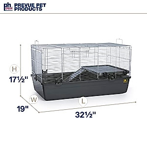 Prevue Pet Products 528 Universal Small Animal Home, Dark Gray