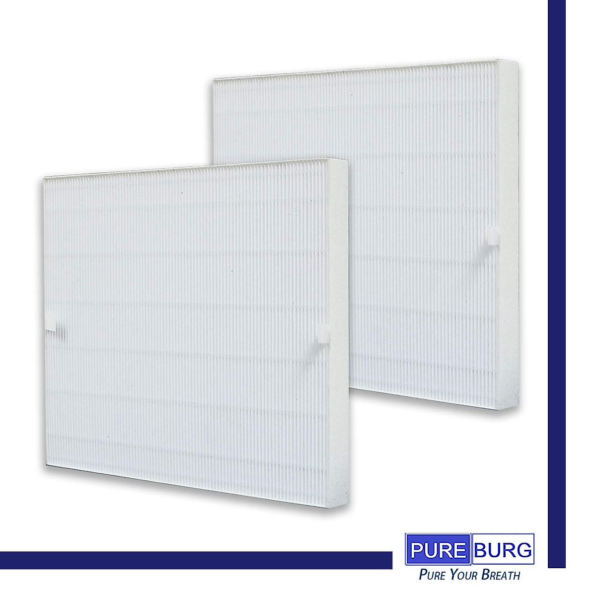 PUREBURG AP-1512HH Replacement True HEPA Filter Set Compatible with Coway AP-1512HH, AP-1518, AIRMEGA 200M Mighty Air Purifiers,Replaces Part 3304899, H13 Activated carbon Air Clean Dust,2+4