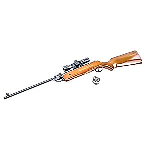 Air Rifle B1 4.5mm / .177 Caliber Air Pellet Gun Real Wood 400-500fps 4x30 Scope 200 Pack Caliber Pellets