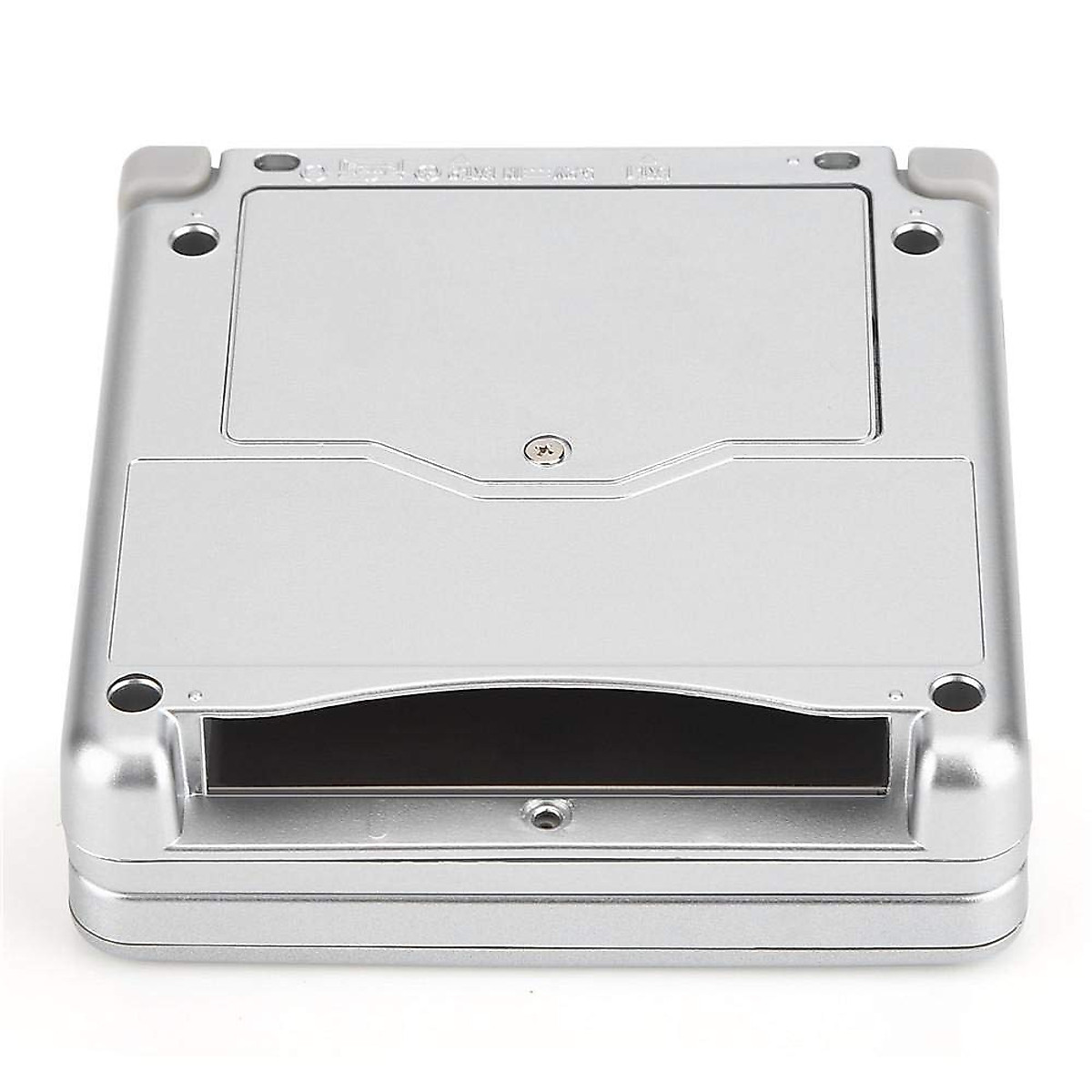 Portable ABS Protective Case Repair Parts Kit Stain Resistant for Nint-endô Gàme Bôy Advance GBà SP (Silver)