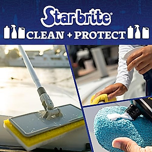 Star brite Premium Marine Polish with PTEF - Boat Wax That Seals & Protects Gel Coat with a High Gloss Finish