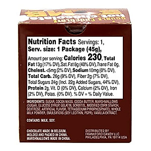 Double Chocolate Hot Chocolate BOMB, 6 Pack of Hot Cocoa Treats, Melting Milk Chocolate Balls Filled with Mini Marshmallows, Easter Basket Stuffer