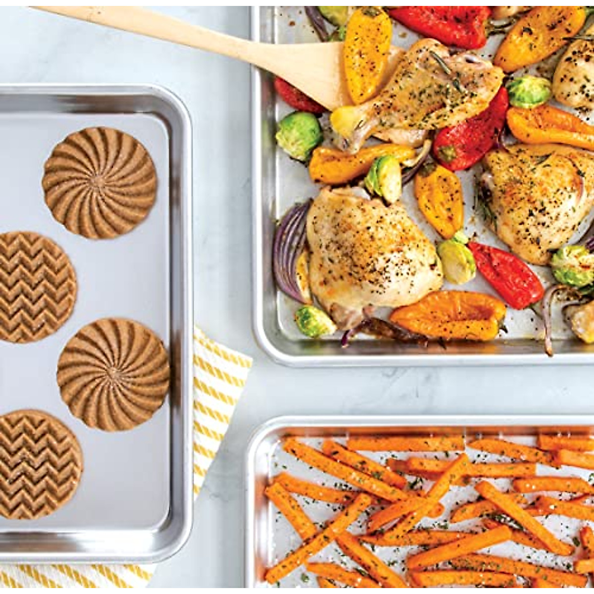 Nordic Ware 3 Piece Baker's Delight Set, 1 Pack, Aluminum