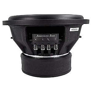 American Bass XR-12D2 12" 2,400 Watts Max Power Dual 2 Ohm Car Subwoofer