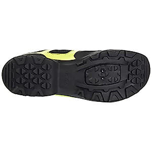 Giro Berm Cycling Shoe - Men's Black/Citron Green 47