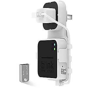 256GB USB Flash Drive and Outlet Wall Mount for Blink Sync Module 2, Save Space and Easy Move Mount Bracket Holder for Blink Outdoor Indoor Security Camera (Blink Sync Module 2 is NOT Included)