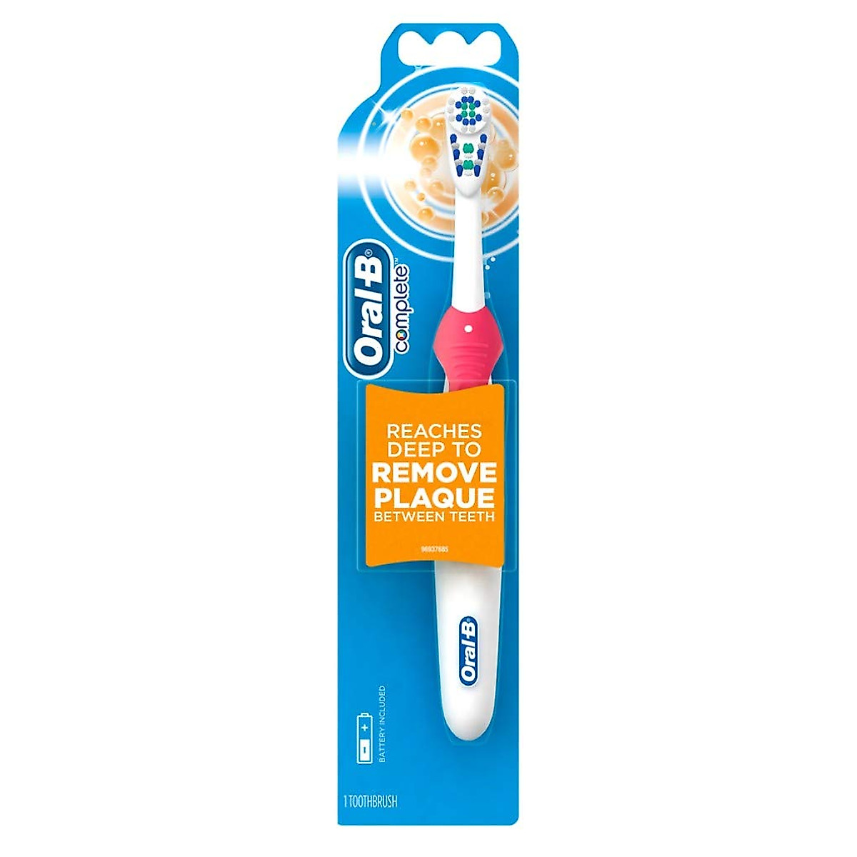 Oral-B Toothbrush Complete Remove Plaque (Battery) (2 Pack)