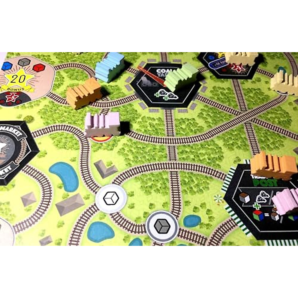Bezier Games Whistle Stop Board Games