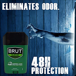 Brut Deodorant Original Fragrance 2.25 Oz /63 G (Pack of 6)