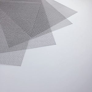 4 Pack - 304 Stainless Steel Woven Wire Mesh Screen, Air Vent Mesh, 11.8“ X 8.27“（300 x 210mm) 1mm Hole 20 Mesh, DIY Project, Easy to Cut and Resistant to Rust