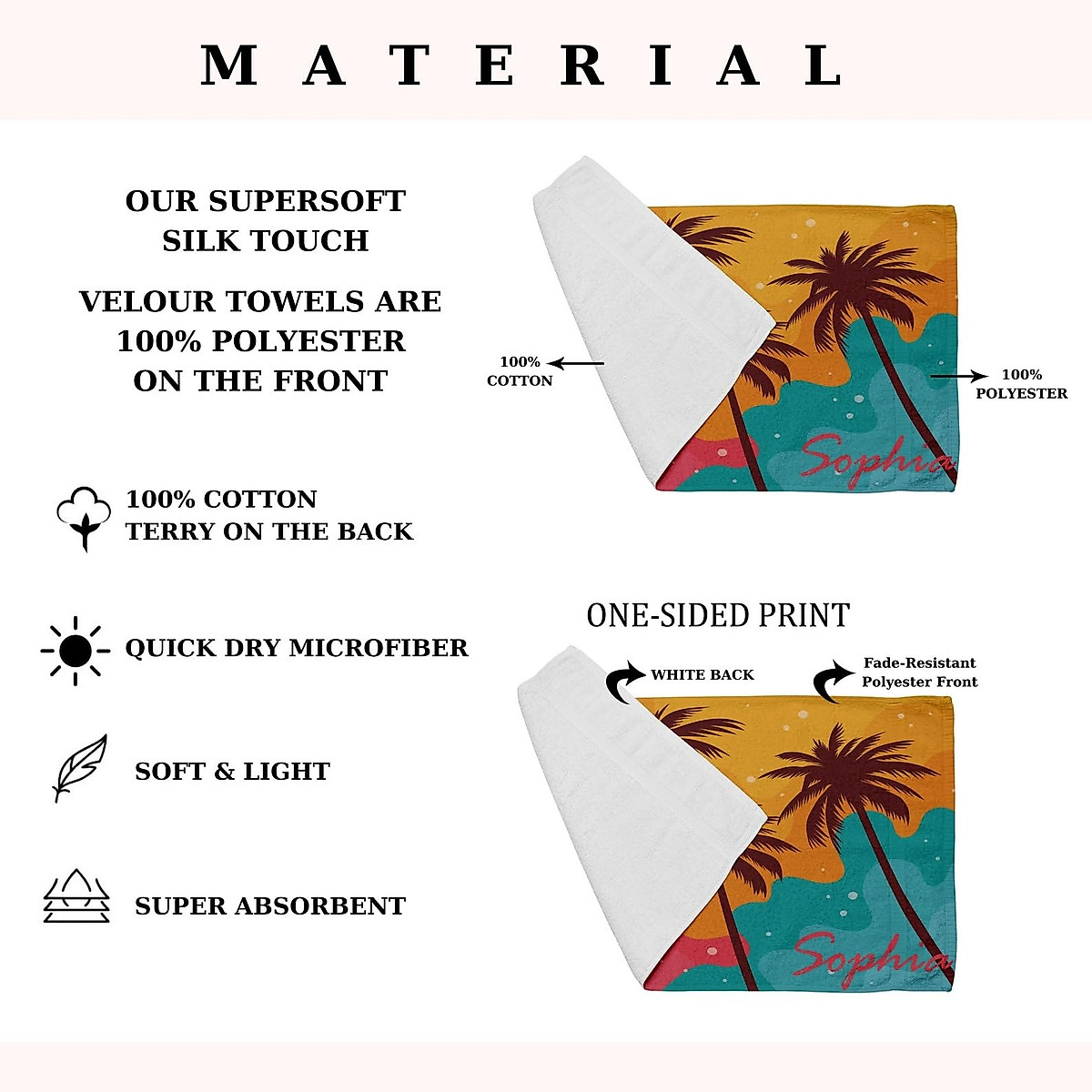 Custom Mr & Mrs Beach Towel, His & Hers Towels, Bride Honeymoon Travel, Personalized Bride Groom Beach Towel, Gift for Couples, Beach Bachelorette, Honeymoon Gifts, Just Married Gifts