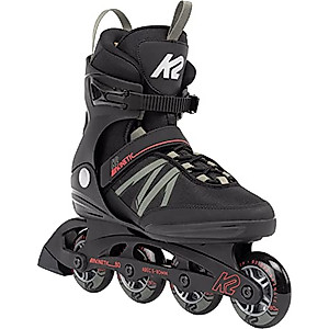 K2 Skate Kinetic 80, Black_Gray, 8.5