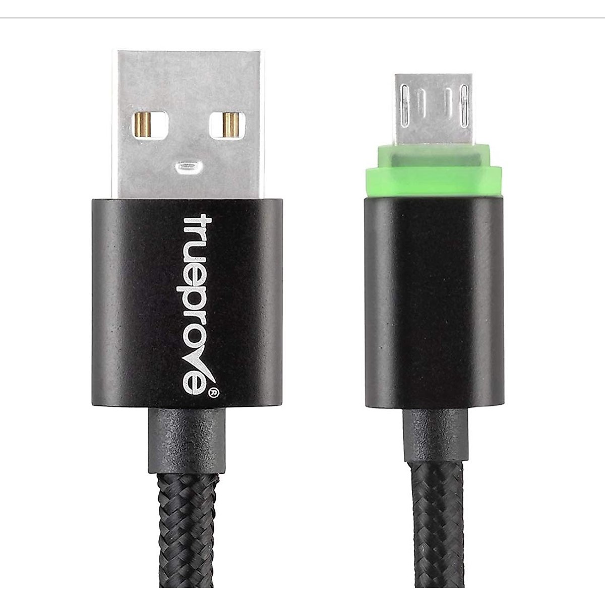 Nook and Nook Color Compatible 10FT LED Charging Sync Data Cable & Pouch (Bundle) Lit Tip Shows Red for Charging & Green for Charged (Cable Will Not Display Charging on Your Tablet Screen)