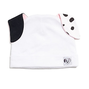 Disney Classics Patch Newborn Baby Boys Bodysuit Pants and Hat 3 Piece Outfit Set White 6-9 Months
