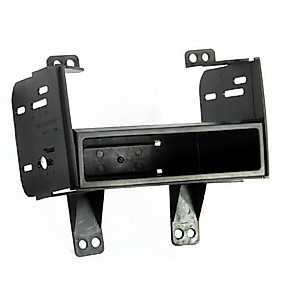 Scosche NN1670B Compatible with 2011 Nissan Rogue / 2011-13 Rogue w/Nav. ISO Double DIN & DIN+Pocket Dash Kit Black