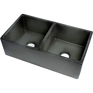 ALFI brand ABCO3318DB Kitchen Sink, Concrete