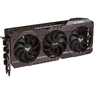 ASUS TUF Gaming NVIDIA GeForce RTX 3060 V2 OC Edition Graphics Card (PCIe 4.0, 12GB GDDR6, HDMI 2.1, DisplayPort 1.4a, Dual Ball Fan Bearings, Military-Grade Certification, GPU Tweak II) (Renewed)