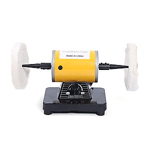Jewelry Polishers - Adjustable Variable Speed Bench Grinder Polishing and Polishing Machine Kits, Dental Buffers and Lathes - Bench Lathe Polishers, Bench Grinders Jewelry Making Polishers