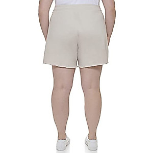 Calvin Klein Performance Women's Active Short, NU Beige, 1X