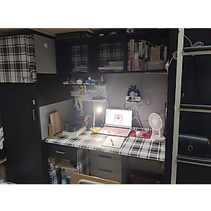 Taogift Self Adhesive Vinyl Black and White Plaid Shelf Drawer Liner Contact Paper Wallpaper for Cabinets Shelves Dresser Drawer Furniture Walls Crafts Decal Removable 17.7x98 Inches