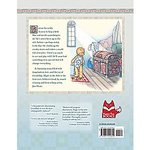 Magic in the Attic: A Button and Squeaky Adventure (Happy Fox Books) A Storybook About the Day a Teddy Bear and a Balloon Animal First Meet and Begin a Life-Long Friendship; Illustrated by Jim Shore