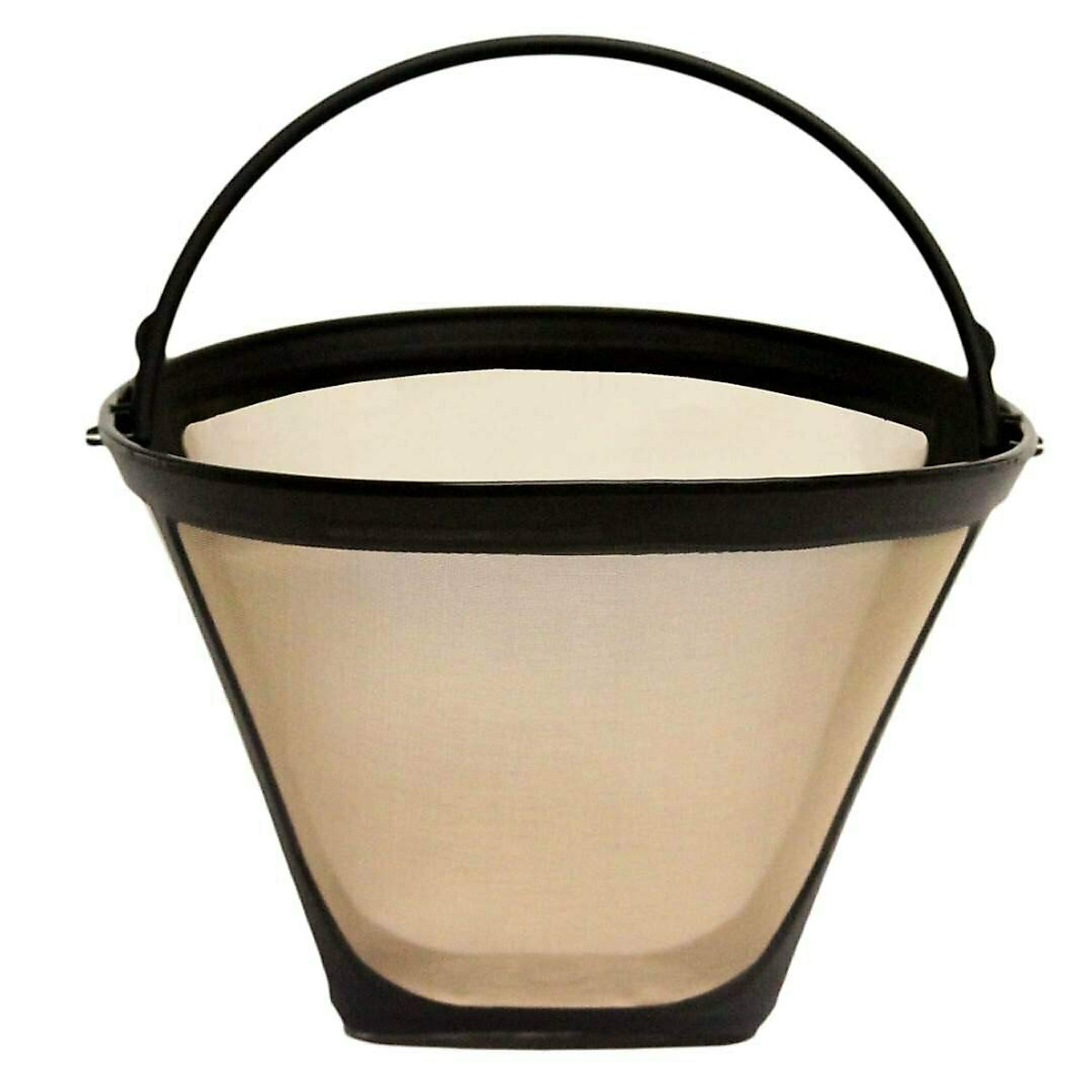 GoldTone Brand Reusable #4 Cone Coffee Filter fits Ninja Coffee Makers and Brewers. BPA-Free