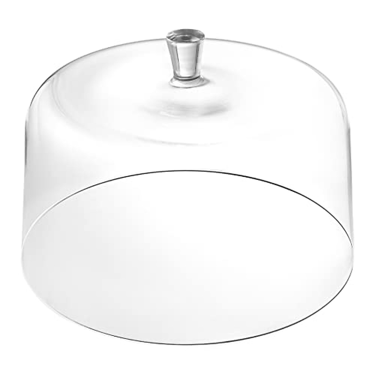 Barski - Euorpean Quality Glass - Extra Large Glass - Clear - Cake Dome - 11.5" Diameter - Made in Europe