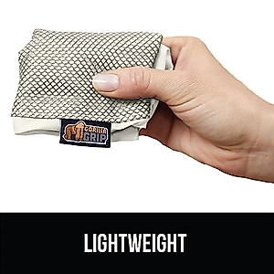 Gorilla Grip 6 Piece Packing Cubes Set, Compression Space Saving Organizers for Suitcases and Luggage, Mesh Window Bags, Travel Essentials for Carry On, Clothes and Shoes, Cube with Zipper, White