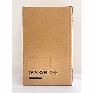 Brigii Desk&Clip Fan, Small Fan 14H Long Battery Life, Battery Level Display, 5 INCH Travel Fan, 4-Speed, Type-C Rechargeable-PF01(White)