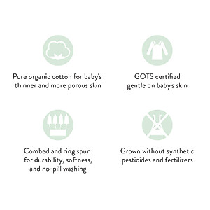 Baby Burp Cloth Double Shoulder Burp Bib, Organic Cotton Large 35”x22”, Triple Layer, Thick, Soft and Extra Absorbent Towels Burping Rags for Newborns, Shower Gift for Boys and Girls, Grey White