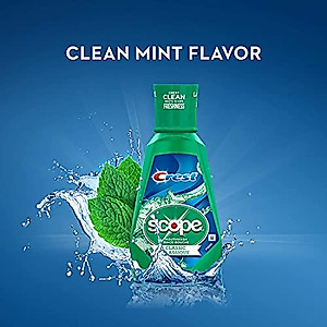 (2-Pack) - Crest Scope Mouthwash - Classic - 33.8 oz (1L)