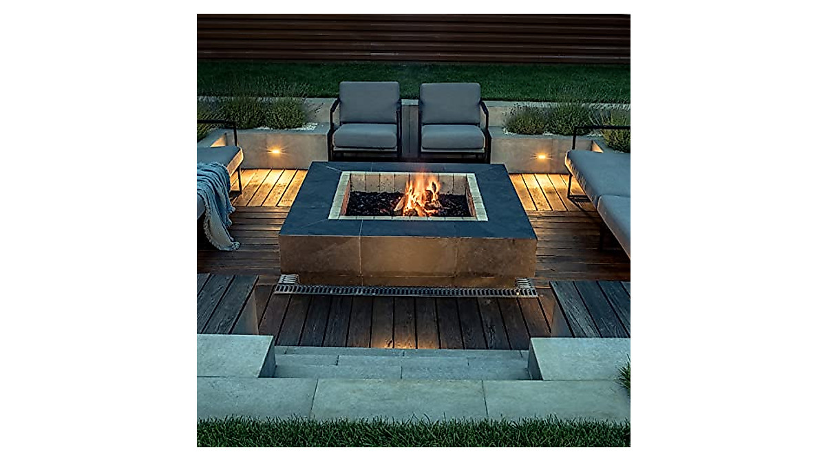GASPRO Propane Gas Fire Pit Kit, with 12 Inch Jet Fire Pit Burner Ring ...