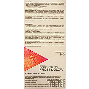 Revlon Permanent Hair Color, Permanent Hair Dye, Color Effects Highlighting Kit, Ammonia Free & Paraben Free, Platinum, 8 Oz, (Pack of 1)