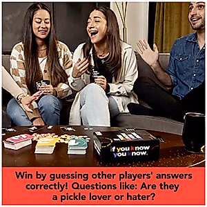 If You Know You Know IYKYK - The Question Card Game | Adult Games for Game Night | Board Games for Adults | Party Games for Adults Ages 18 & up