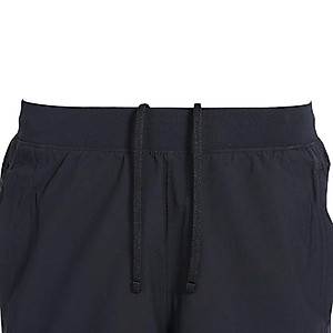 Under Armour mens Launch Run 7-inch Shorts , Black/Reflective , X-Large