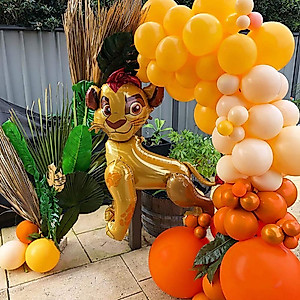 KALOR Yellow and Metallic Gold Balloons, 60 Pcs 12 Inch Gold Confetti Latex Balloons for Baby Shower Birthday Bridal Shower Wedding Party Decorations