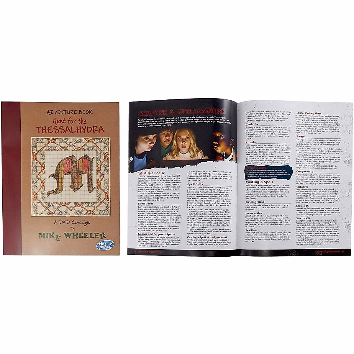 Hasbro Gaming Stranger Things Dungeons & Dragons Roleplaying Game Starter Set, 14 Years+