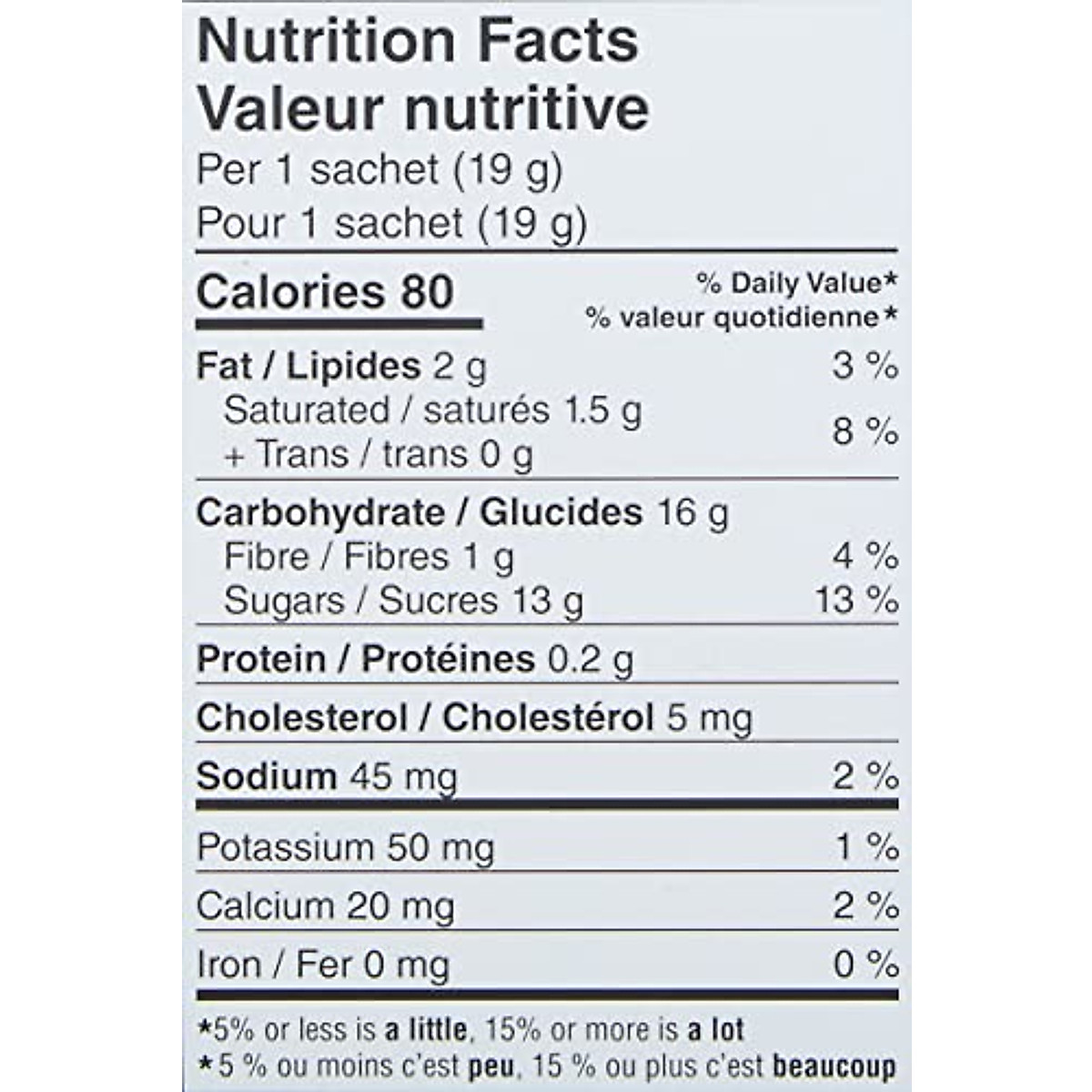 NESCAFE Sweet & Creamy French Vanilla, Instant Coffee Sachets, 18x19g {Imported from Canada}