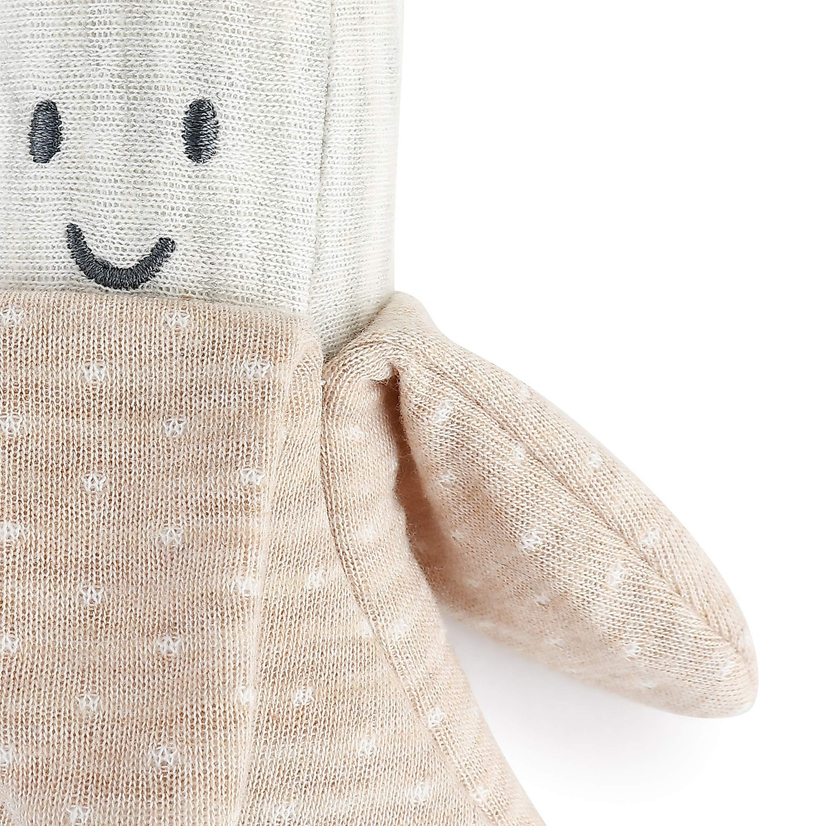 Farmer's Market Smiling Banana 6 inch Jersey Knit Children's Activity Rattle Toy